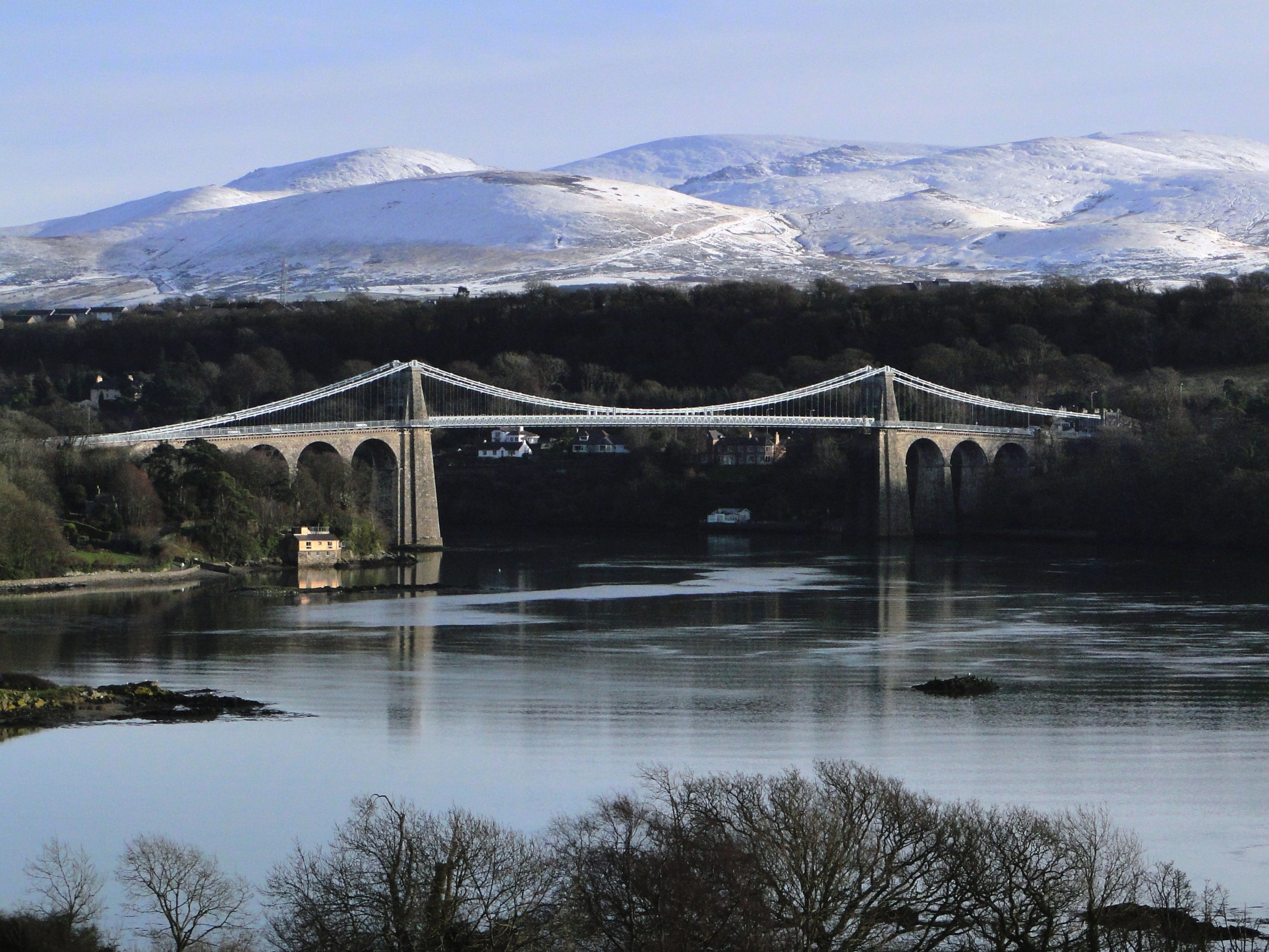 The World’s First Modern Suspension Bridge Opened to… Cattle Traffic ...