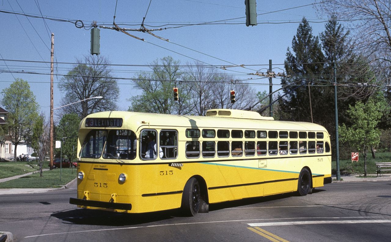 A Trailblazing Trolleybus System Begins Its Longtime Service in Dayton ...