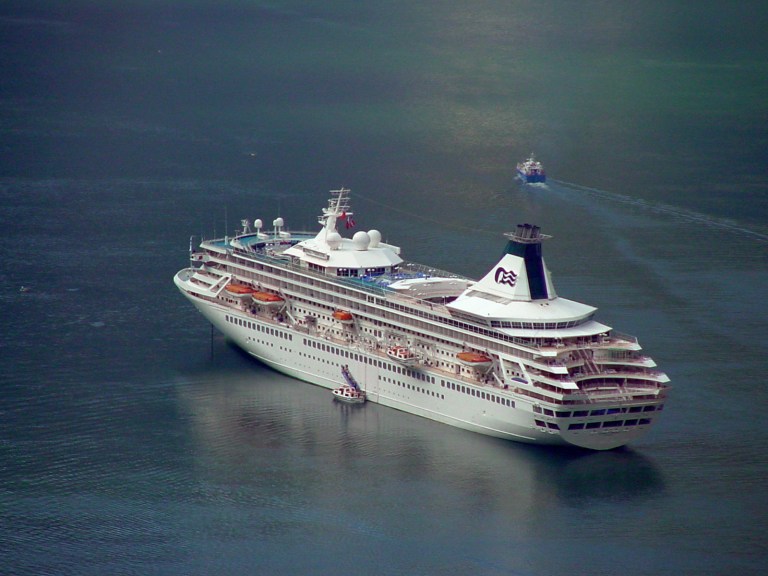 1984: A Royal Princess Launched This Aptly Named Ship – Transportation ...