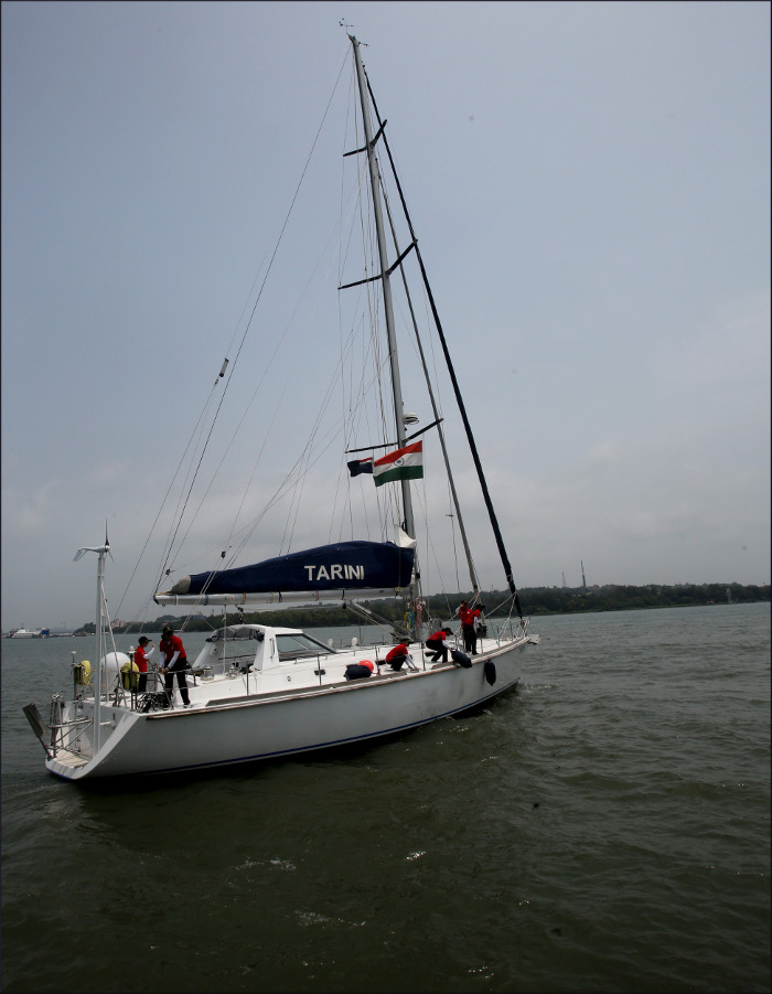 2017: The Indian Navy Receives Its Second Ocean-Going Sailboat ...