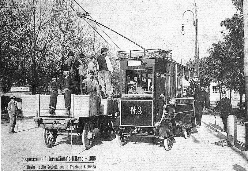 1907: Italy Gets One of Its First Trolleybus Systems – Transportation ...