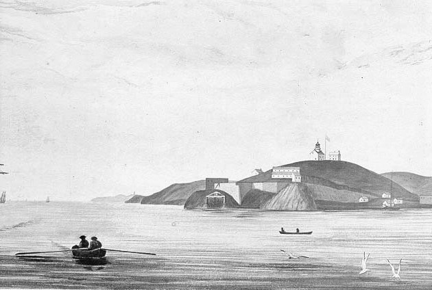 The Inauguration of Alcatraz Island’s First Lighthouse – Transportation ...