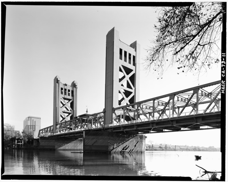 Work Begins on the Tower Bridge in California – Transportation History