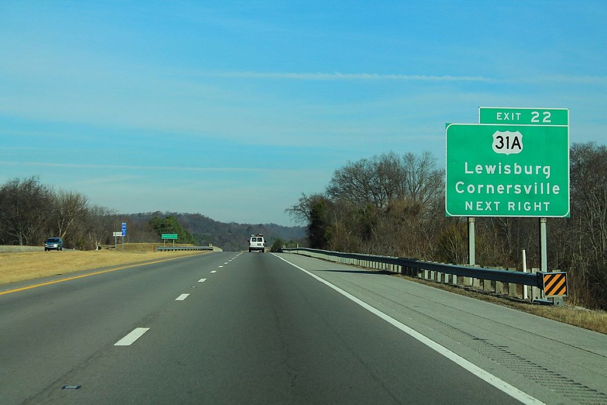 The First Section of Tennessee’s Share of the Interstate Highway System ...