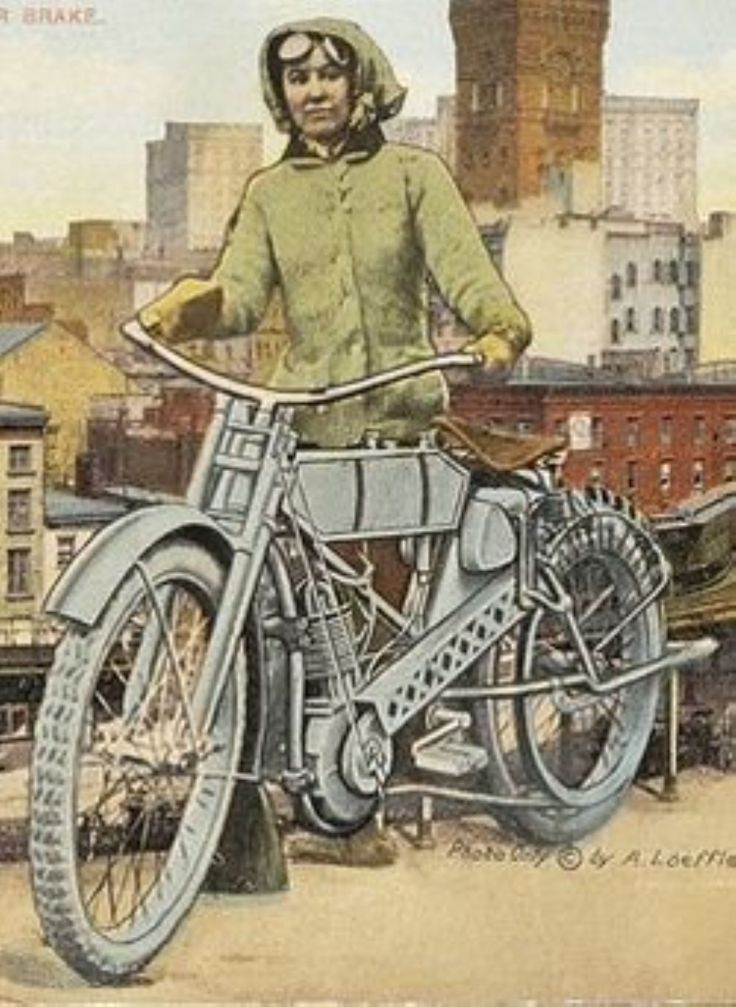 Women in Transportation History: Clara Wagner, Motorcyclist ...