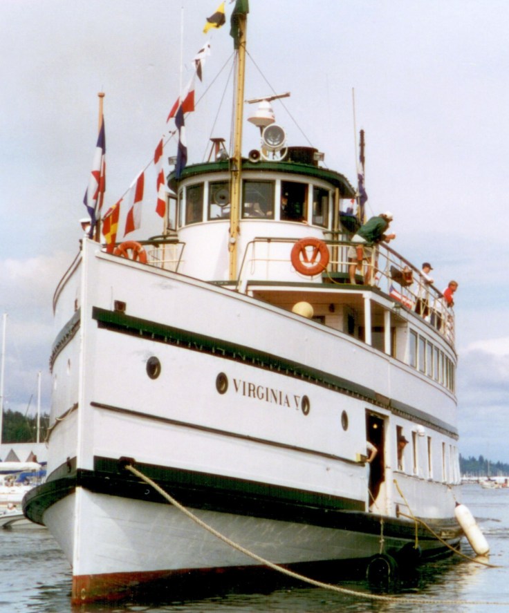 The Launch of a Steamship That Has Become Affectionately Known as the ...