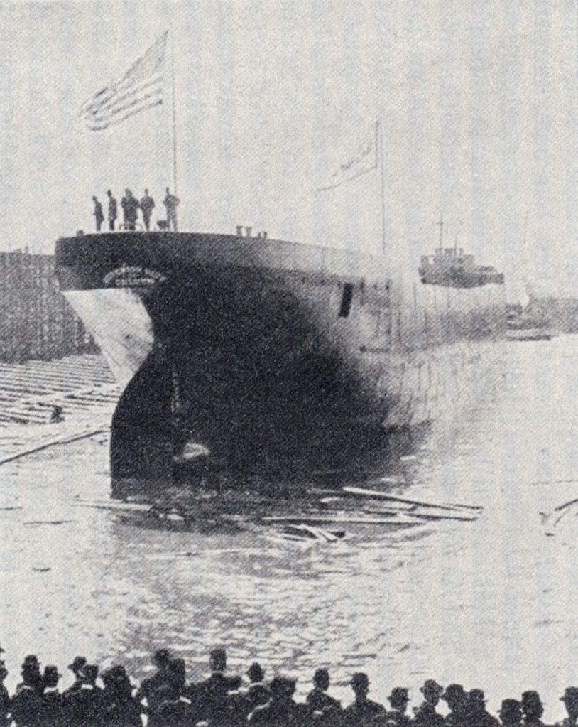 The Launch of a Record-Setting Great Lakes Steamship – Transportation ...