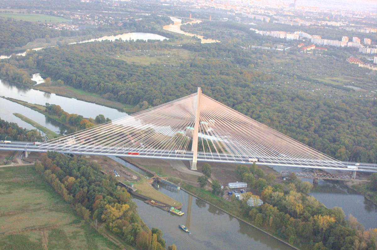 2011: The Opening of Poland’s Tallest and Longest Bridge ...