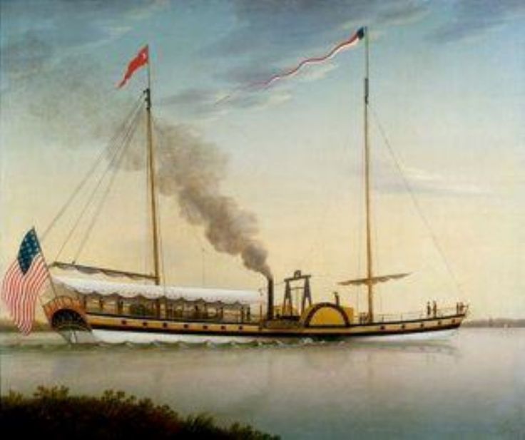 1809: A Steamboat Leaves New York City for a Record-Setting Voyage ...
