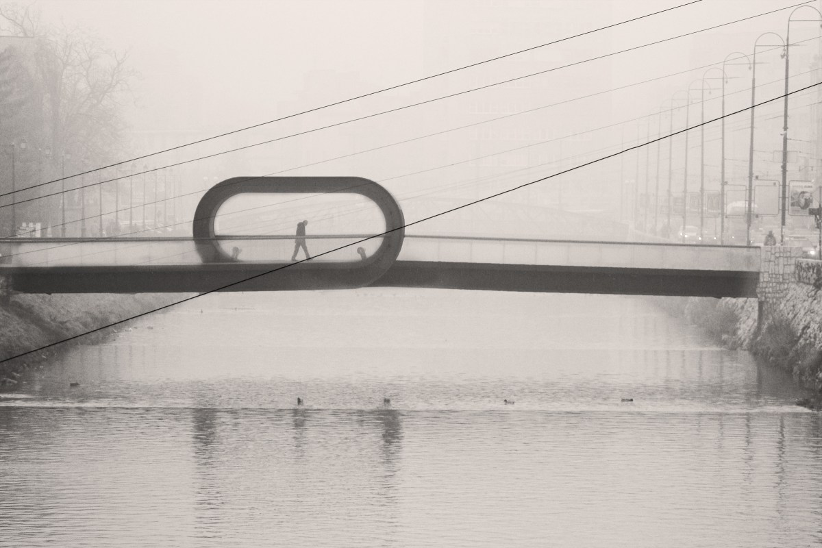 2012: The Debut of a Bosnian Bridge Encouraging Pedestrians to “Make ...