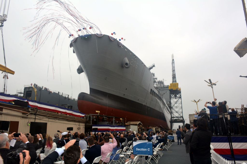 Pride Month — The Launch of a U.S. Navy Ship Named in Honor of Harvey ...