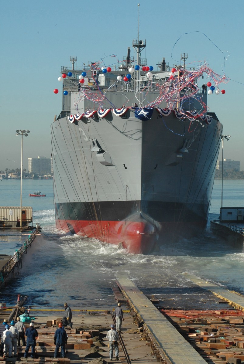2005: Construction Begins on a U.S. Navy Ship Named after a Space ...