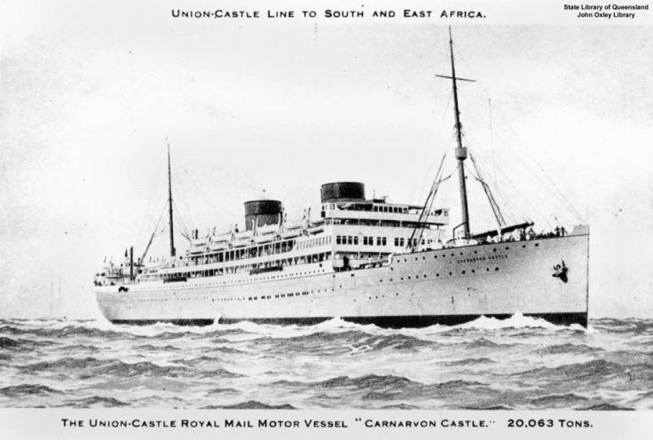 1926: A Pioneering Ocean Liner Named after a Medieval Structure is ...