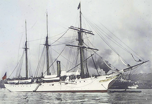 1884: The Launch of a U.S. Coast and Geodetic Survey Ship in Brooklyn ...