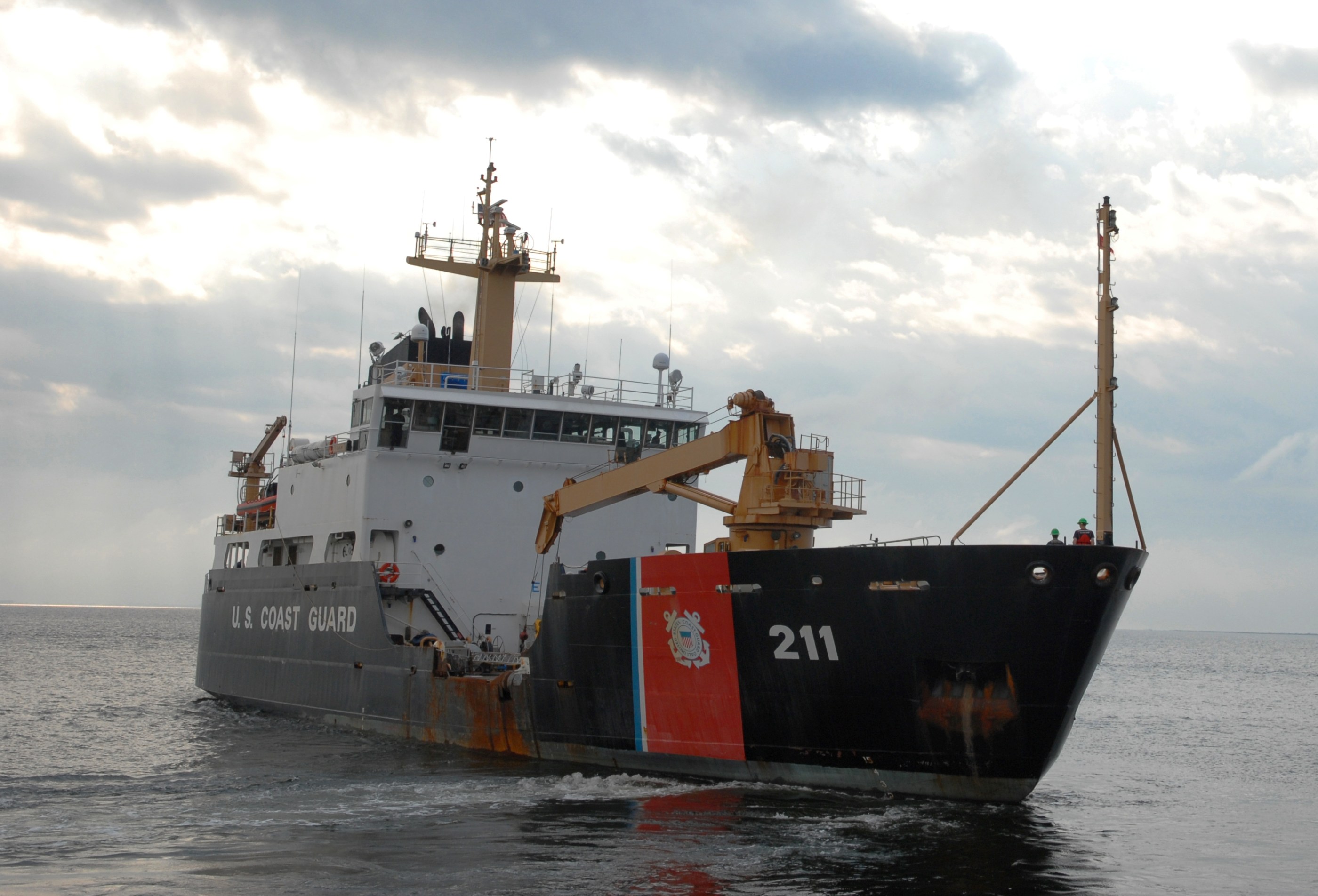 2003: The Commissioning of a U.S. Coast Guard Cutter Marks a Historic ...
