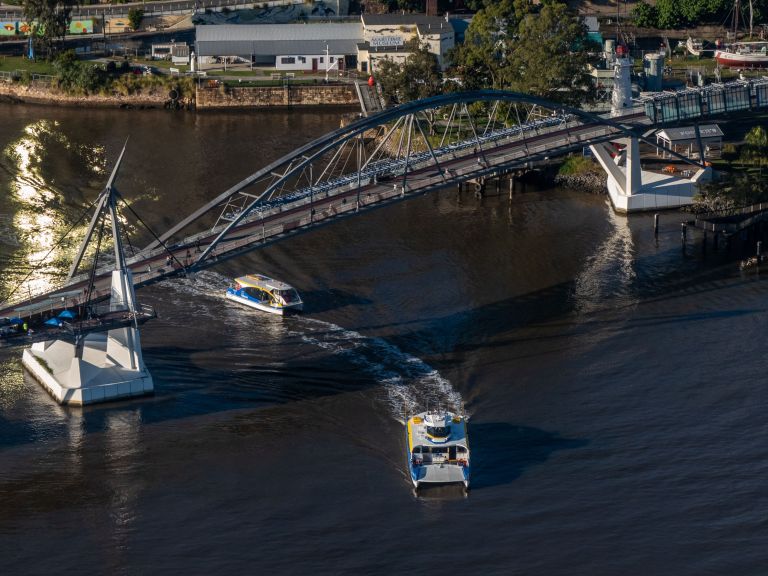 2001: A Bridge for Pedestrians, Bicyclists, and Skaters is Opened in ...