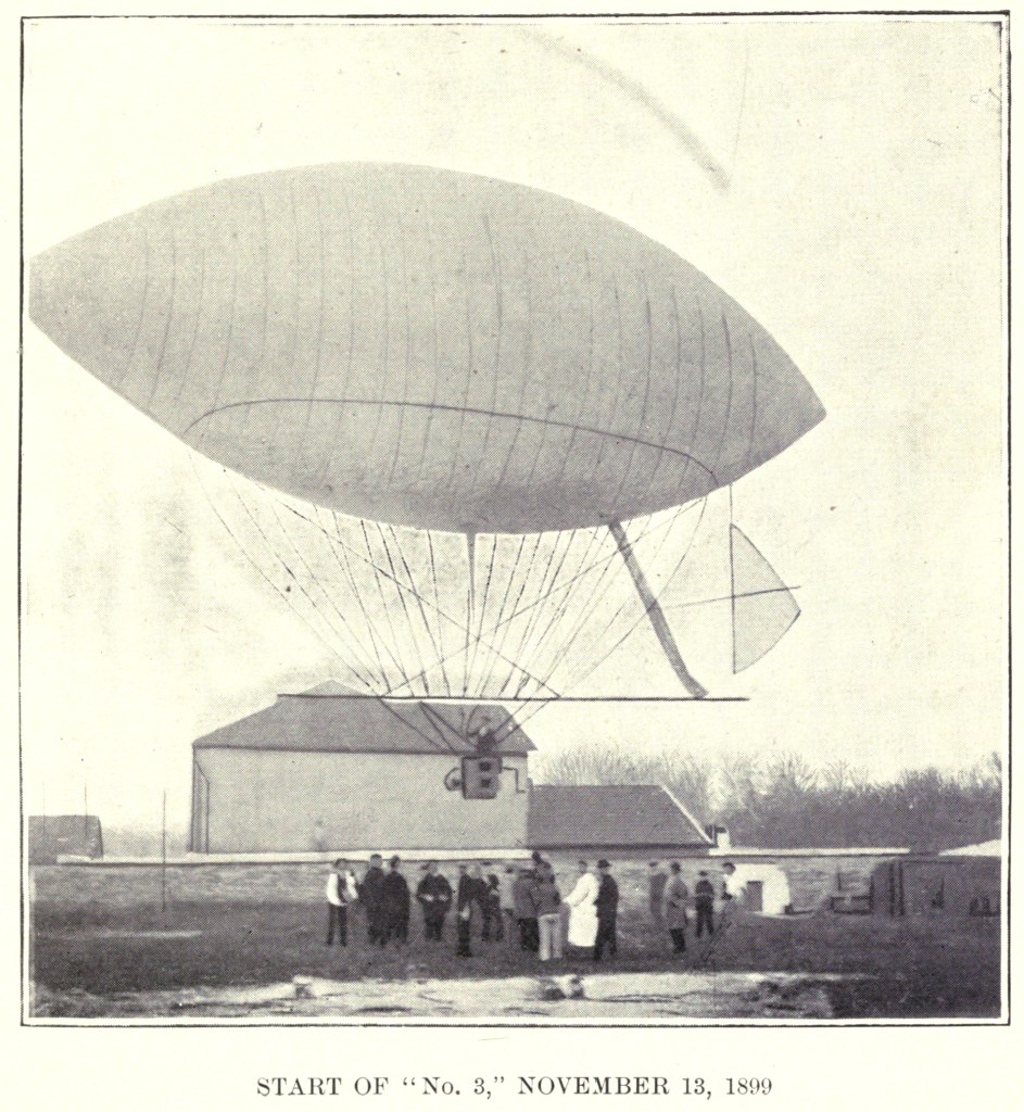 1899: A Brazilian Aviation Pioneer Pilots an Airship in the Skies Above ...