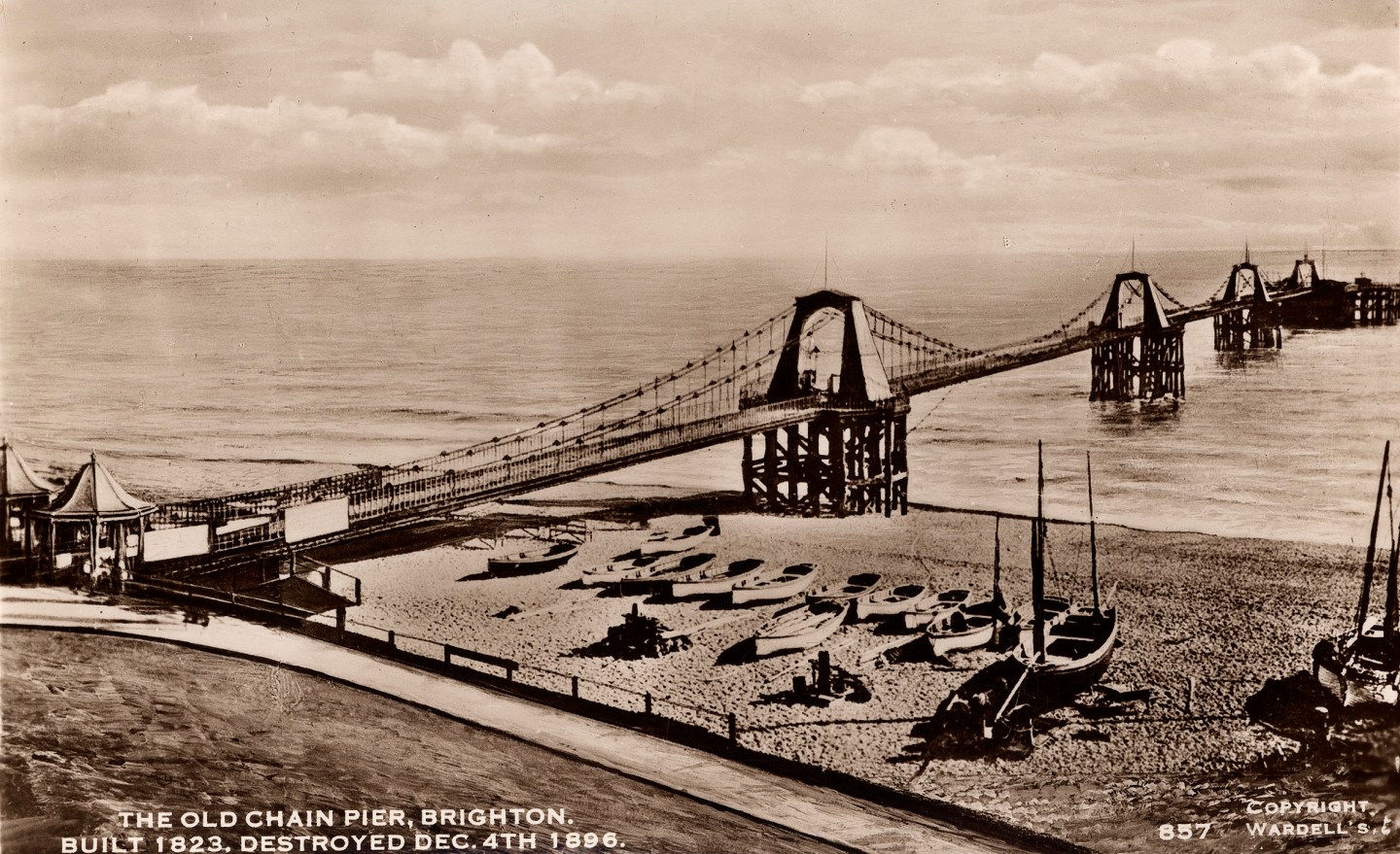 1823: The Inauguration of a Pioneering Pier at a Seaside Resort in ...