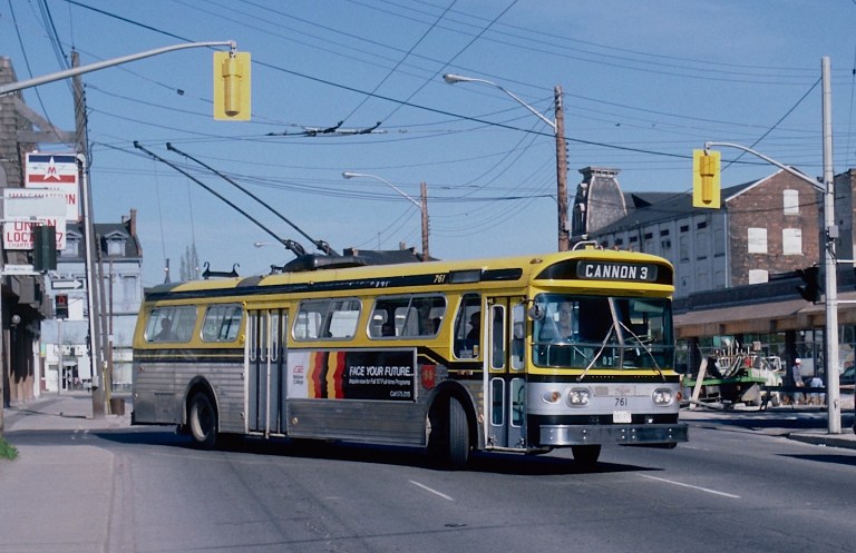 1950: The Launch of Regular Trolleybus Runs in a Major Canadian City ...