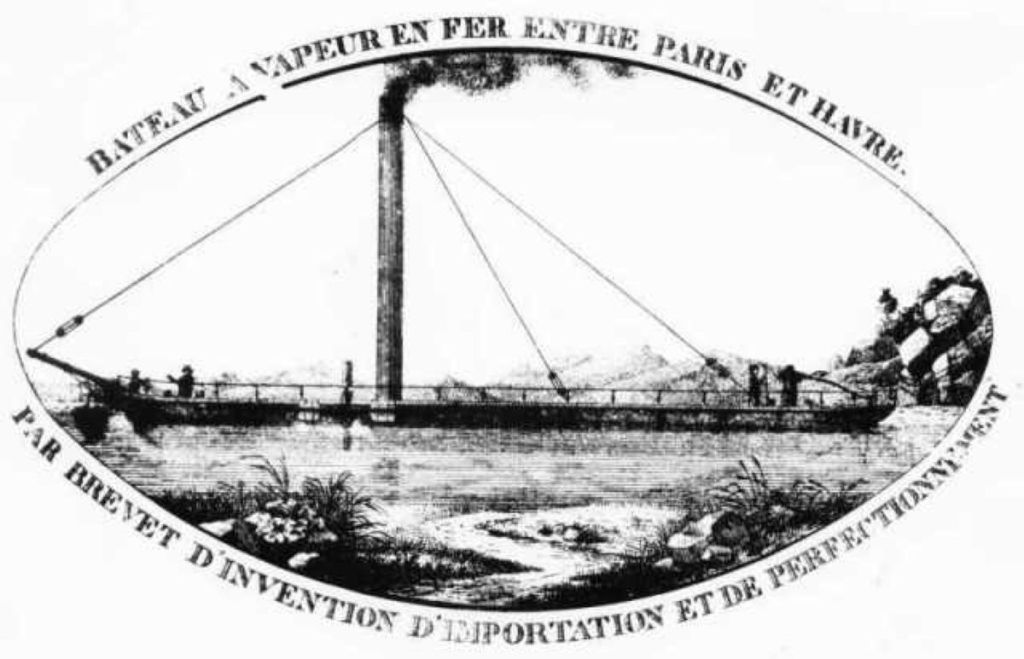 1822: A Pioneering Iron Steamship Makes Her Way Across the English ...