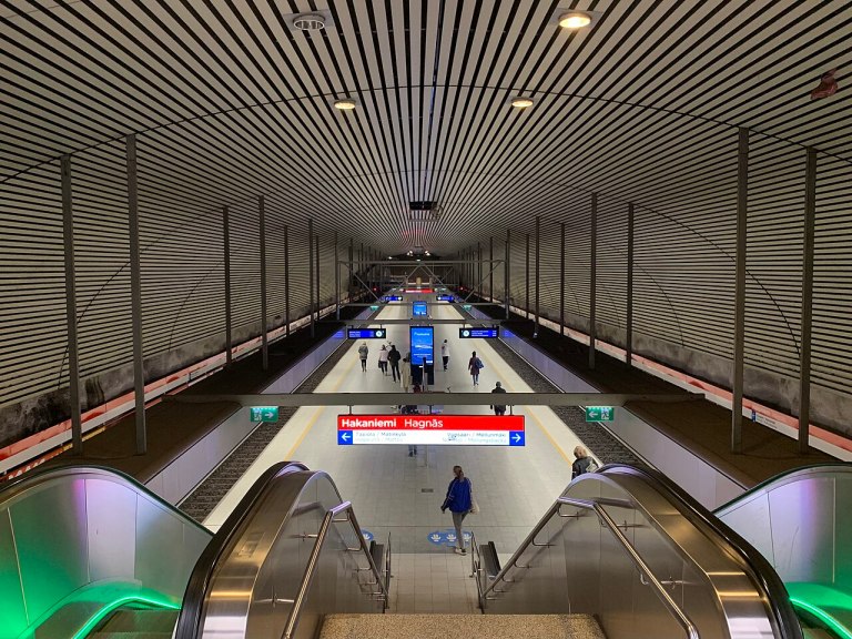 1982: The Initial Trial Run for a Helsinki Metro Station that has Since ...